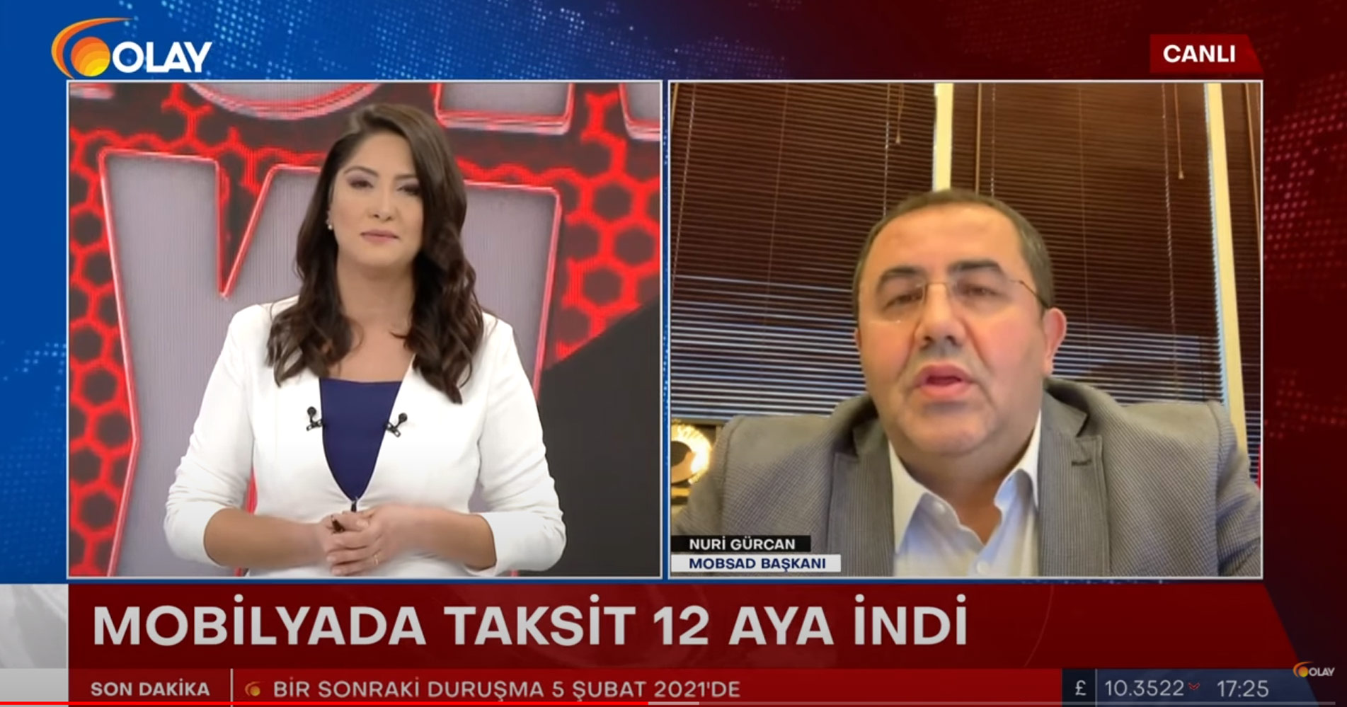 OLAY TV GÜNÜN OLAYI PROGRAMI KONUĞU NURİ GÜRCAN – Mobsad
